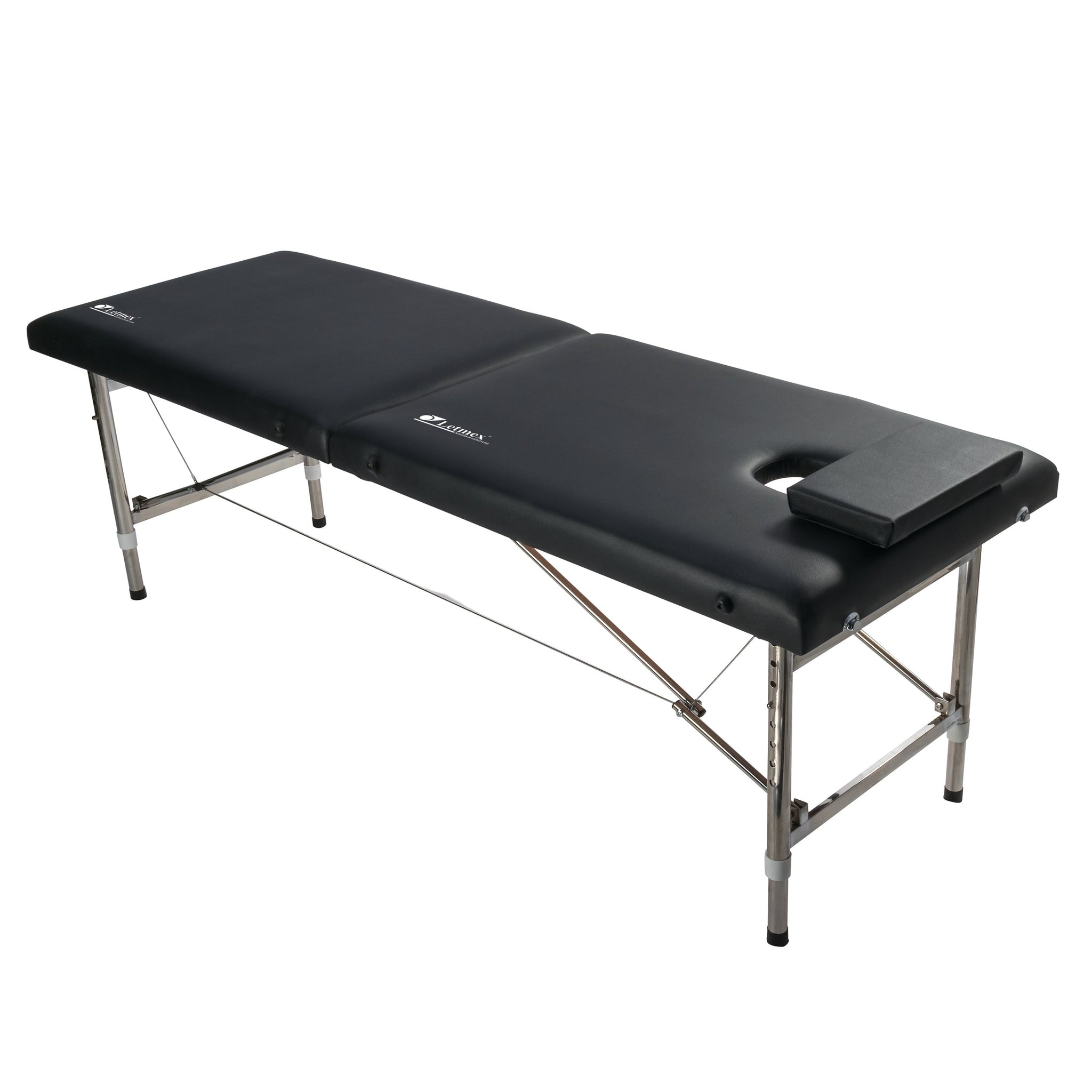 Camilla portatil FB102 Negra con maleta Letmex – Letmex.com